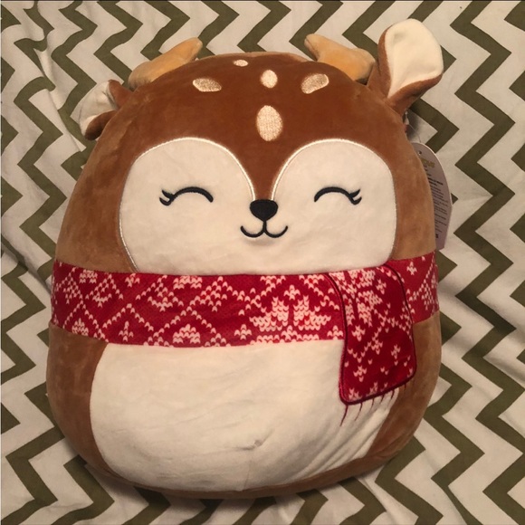 Squishmallows | Toys | Squishmallows Dawn The Fawn With Scarf 1 Stuffed ...